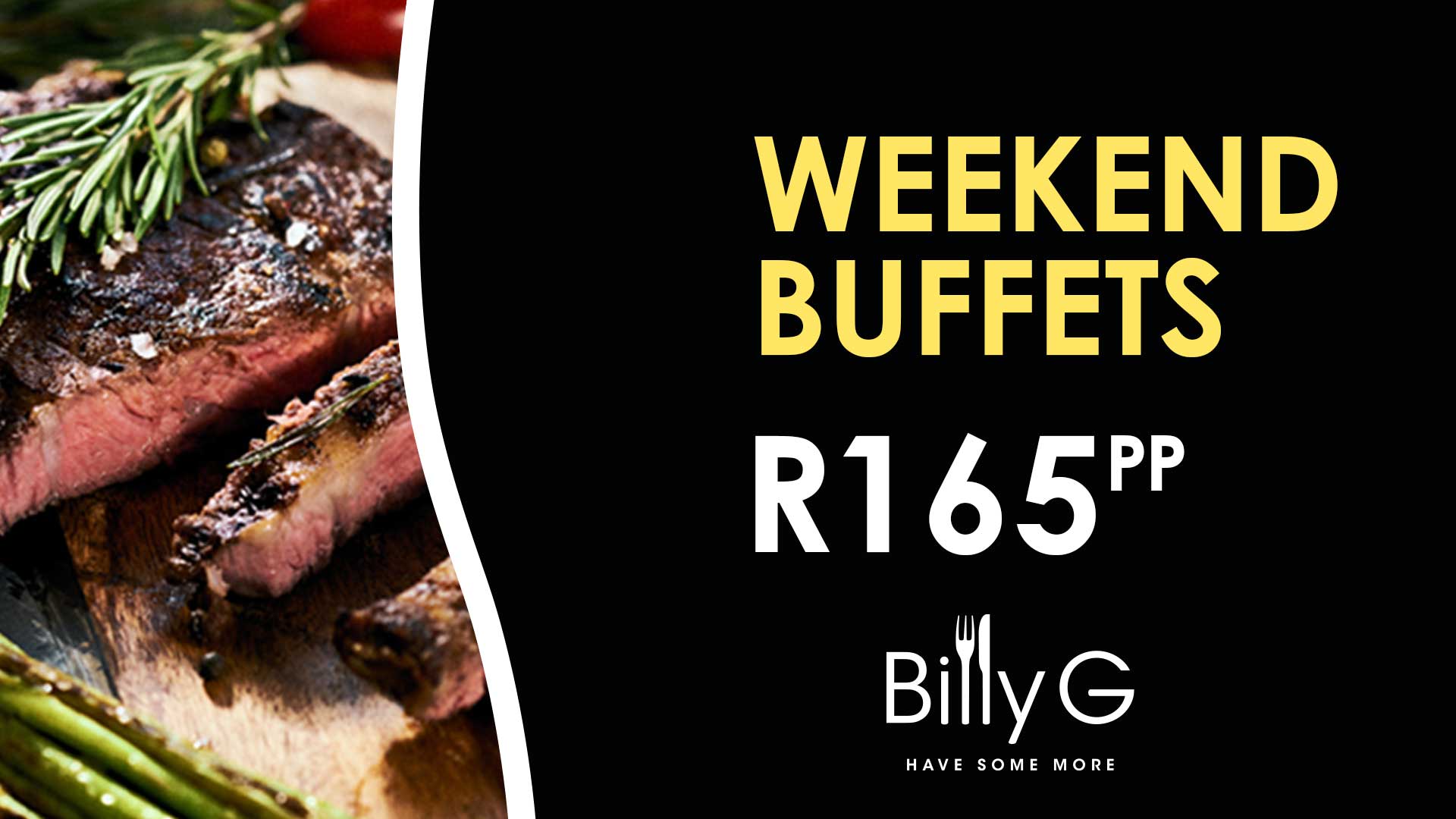 Billy G – Weekend Buffets - The Ridge